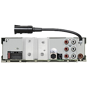 Kenwood KMR-D378BT Marine/Motorsports CD AM/FM Radio, Bluetooth, Amazon Alexa Compatible, SiriusXM Ready, Wireless Streaming - Pandora & Spotify, USB and AUX Input, Variable Color Display