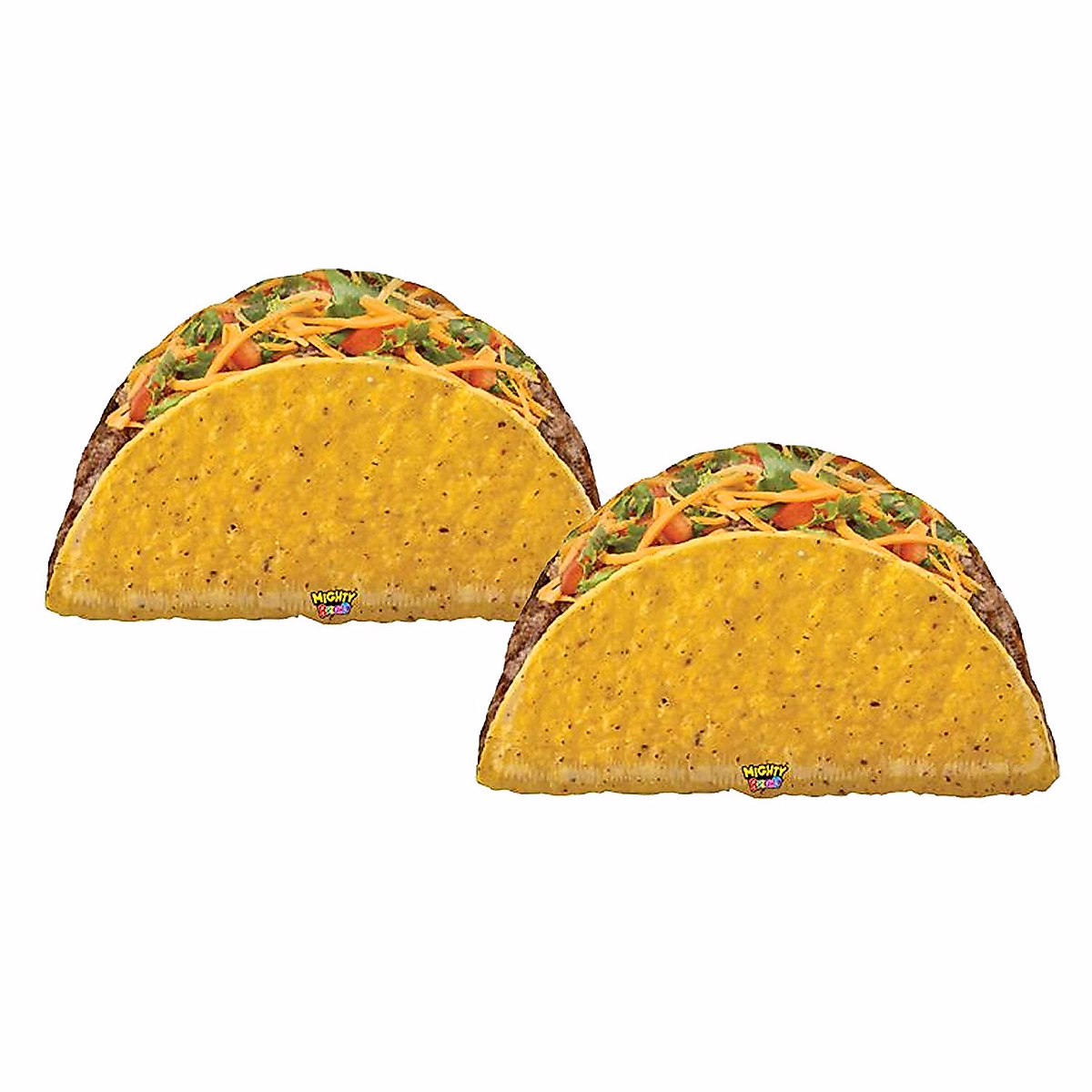 Set of 2 Jumbo 32" Realistic Taco Party Balloons