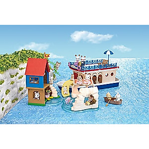 Epoch House of secret Sylvanian Families Seaside series Adventure Island