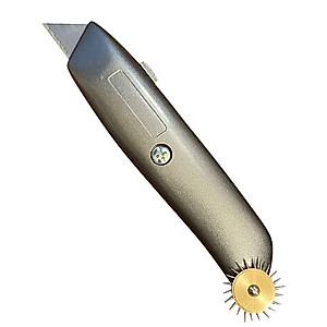 Cardboard Shipping Box Sizer Reducer - Utility Knife with Non Retractable Scoring Wheel for Resizing -All in Box One Resizer Brand - Package Opener Tool