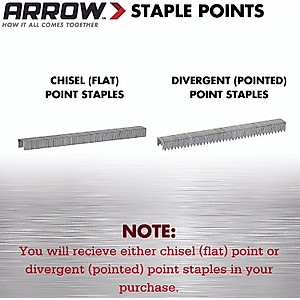 Arrow Fastener 506IP Genuine T50 3/8-Inch Staples, 5,000-Pack