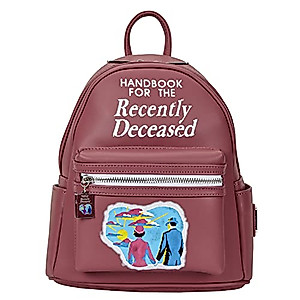 Loungefly Beetlejuice Handbook for the Recently Deceased Womens Double Strap Shoulder Bag Purse
