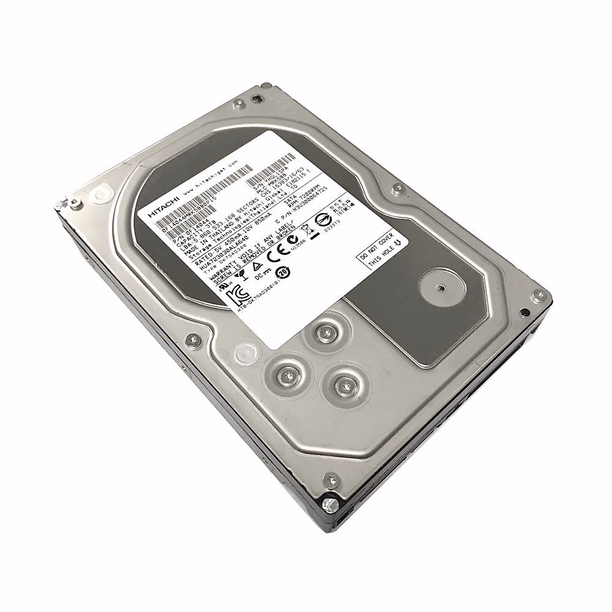 Hitachi HUA723030ALA640 3TB Hitachi UltraStar 7K3000 HUA723030ALA640 7200RPM SATA Hard Drive (Renewed)