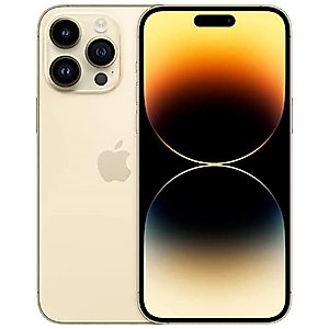Apple iPhone 14 Pro, 512GB, Gold - Unlocked (Renewed)