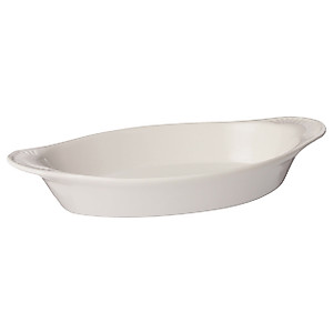 Browne Foodservice 564012W Oval Lasagna Baker, 12 oz Capacity