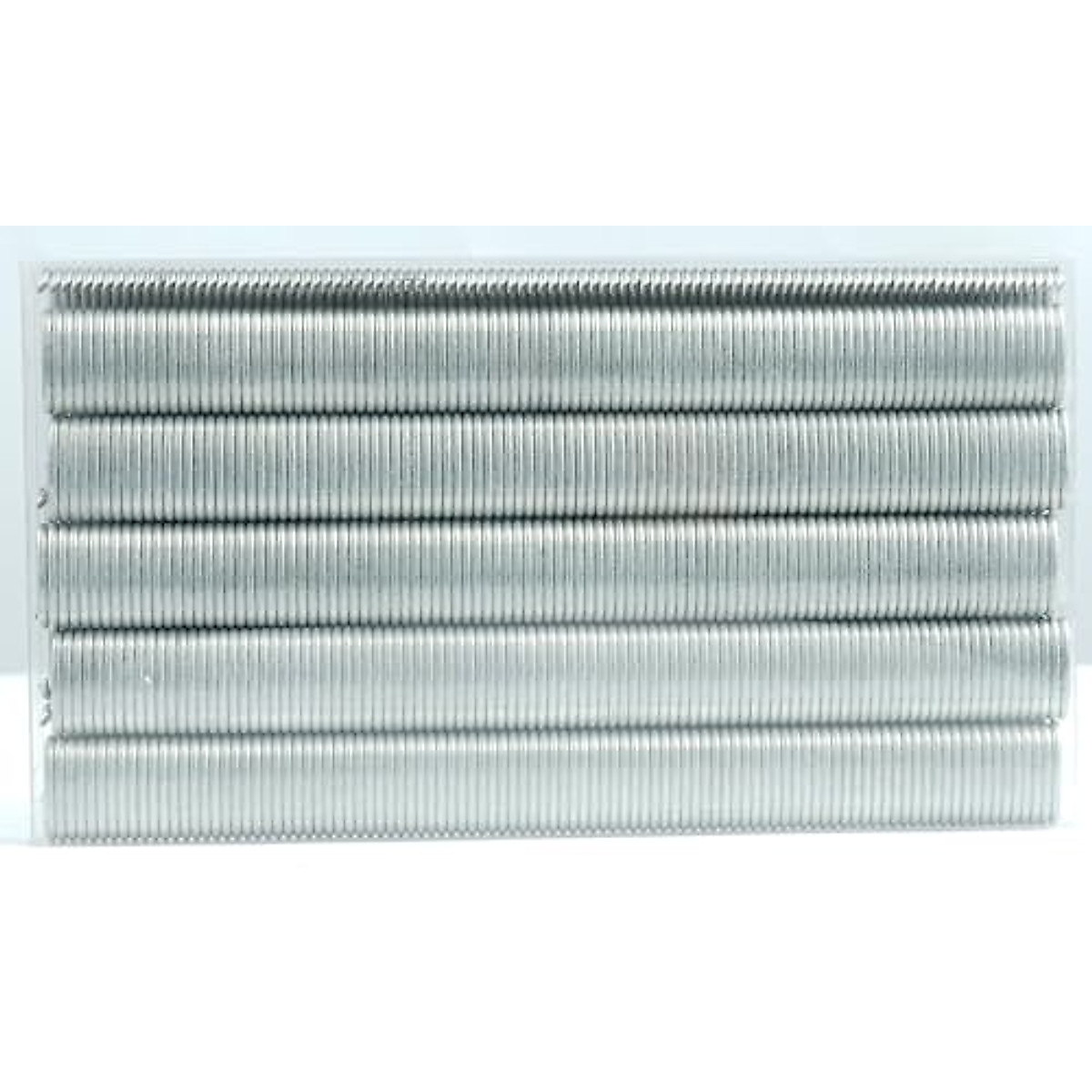 Kamsin 16 Gauge C-Type Hog Ring Staples, 1,000 PCS, Galvanized Steel, 1/2" (12.5mm) Inner Crown, 5/8" (16.9mm) Outside Crown for Pneumatic Hog Ring Gun in Cages Building or Fastening