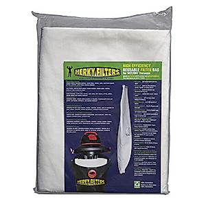 Medium Reusable Filter Bag for Wet/Dry Vacuums