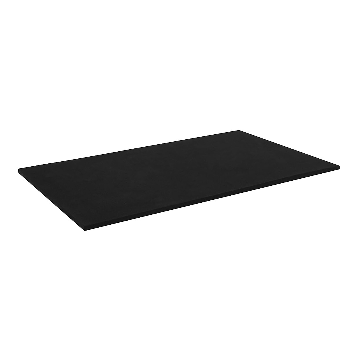 AMZQNART EVA Foam 2mm, Cosplay Foam Roll 16 x 59in (6.5sqft) Black, Suitable for Large Foam Cosplay Modeling, DIY Projects, Crafts, Ultra High Density 90 kg/m3.