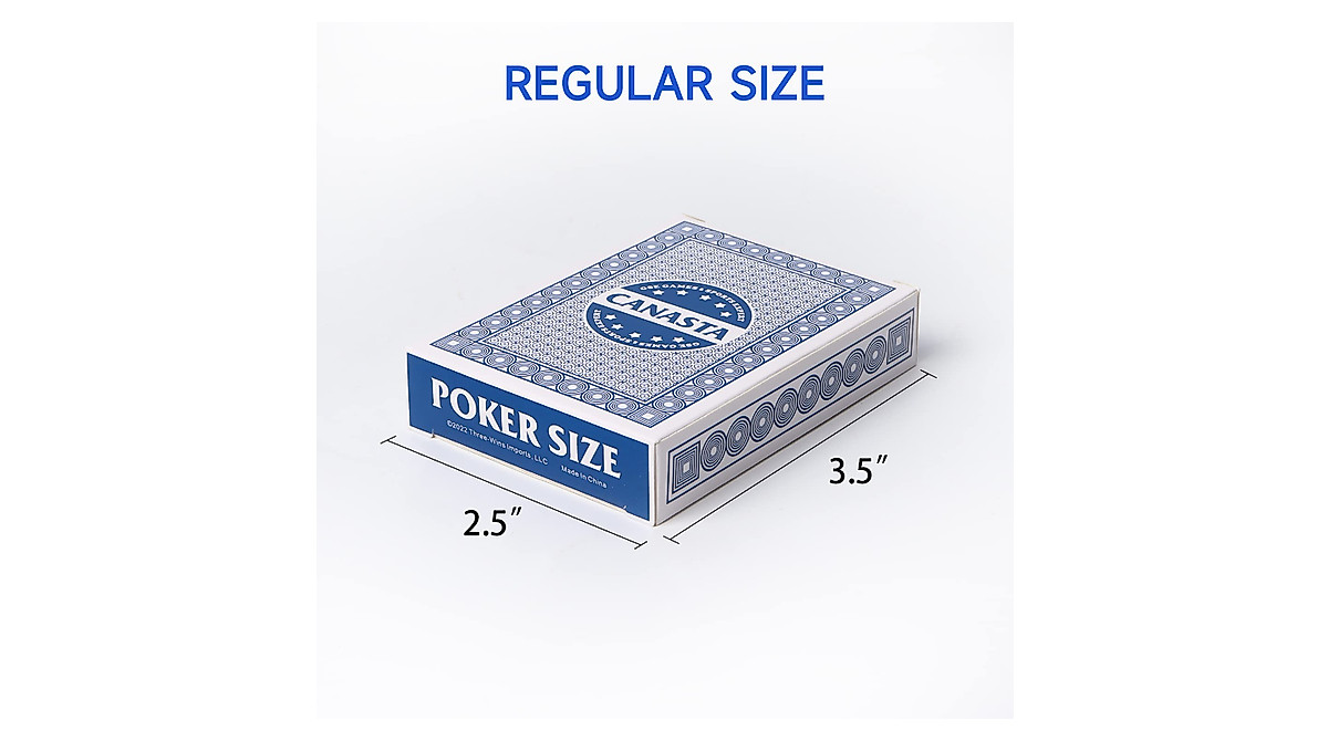 GSE 6-Deck Canasta Cards - Fun for All Card Games