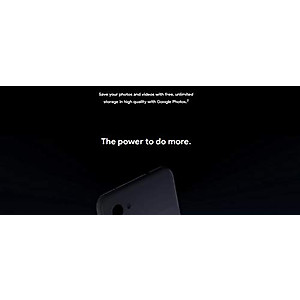 Google Pixel 3A (64GB, 4GB RAM) 5.6" Display - GSM/CDMA Factory Unlocked (AT&T/T-Mobile/Verizon/Sprint) Global 4G LTE International Model (Just Black)