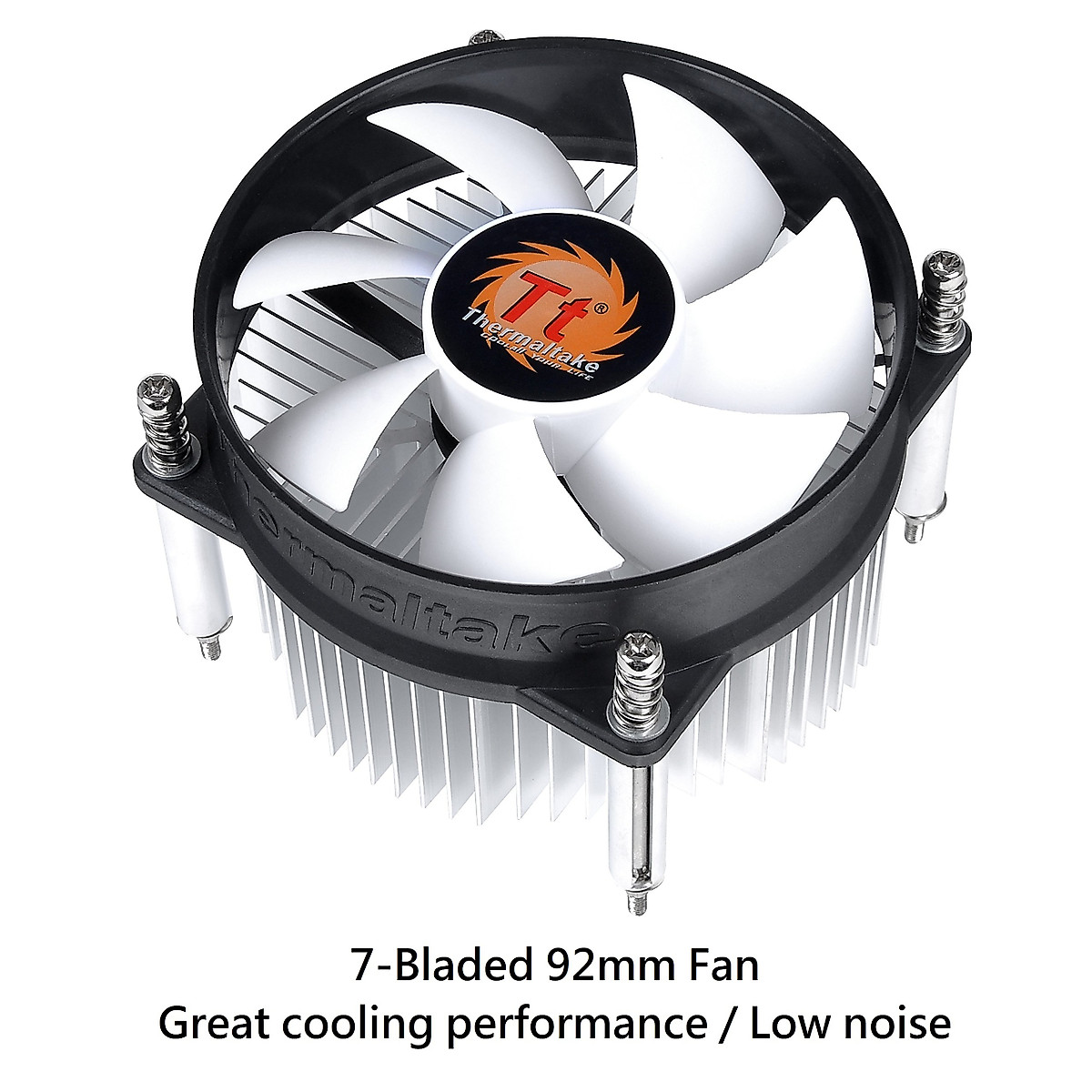 Thermaltake Gravity i2 95W Intel LGA 1200/1156/1155/1150/1151 92mm CPU Cooler CLP0556-D, Compatible with Desktop