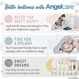 Angelcare Nappy Disposal System with 1 Refill