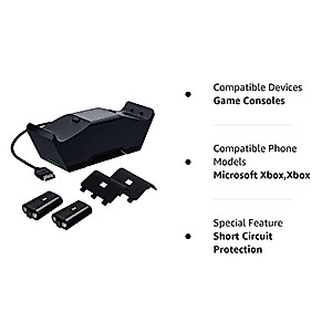 INSIGNIA Dual Controller Charging System for Xbox Series X|S - Black