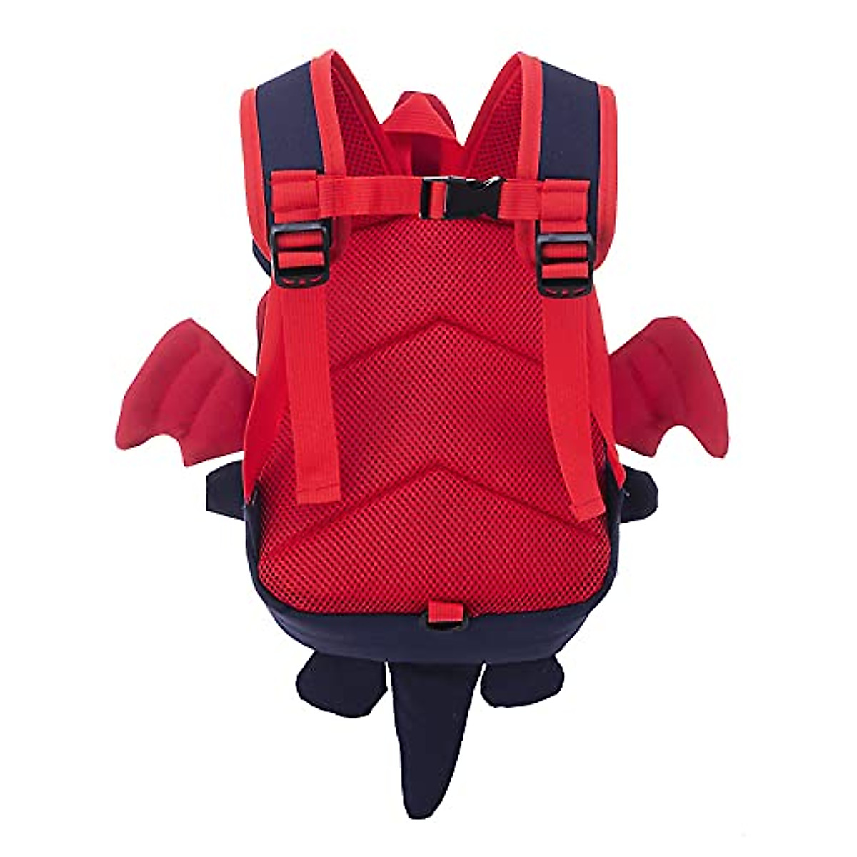 Toddler Dinosaur Backpack, Kids Cartoon Anti-Lost Rope Bookbag Rucksack Lunch Bag with Walking Safety Belt Harness Straps, 3D Cute Animal Preschool Travel Bag for 2-6 Years Old Boys & Girl Gifts