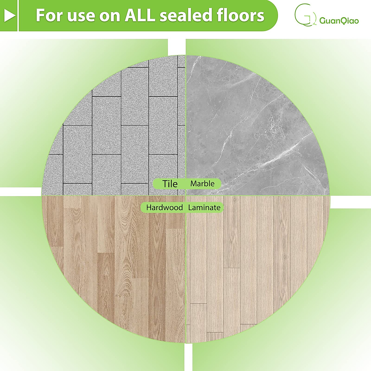 GuanQiao 20 Pack for Shark VACMOP Disposable Hard Floor Vacuum and Mop Pad Refills for Shark Vacmop Pro VM252 VM250 VM200, Part VMP30