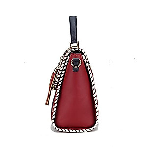 MKF Collection Crossbody Satchel Bags for Women-Shoulder Pocketbook Handbag - Lady Top Handle Tote Purse