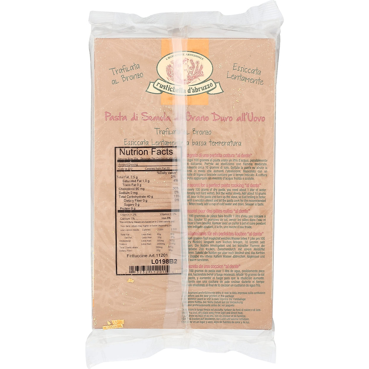 Rustichella d'Abruzzo Egg Fettuccine" to " Rustichella d'Abruzzo Egg Fettuccine Pasta, 8.8 oz