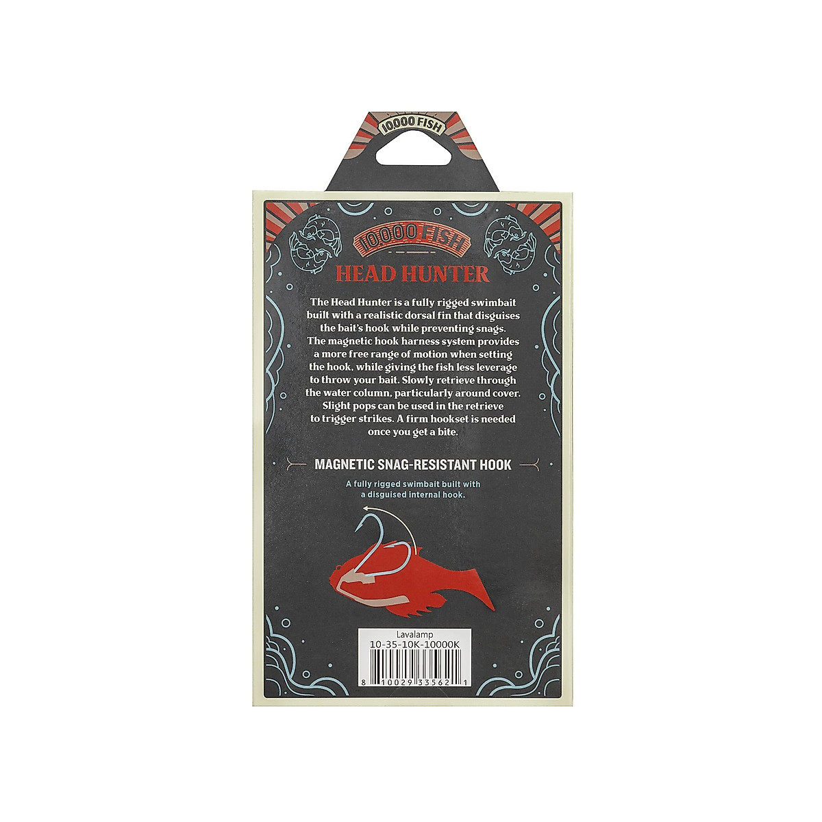 Catch Co 10,000 Fish Head Hunter 3.25" Soft Swimbait (License to Gill)