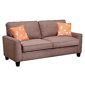 Serta Deep Seating Astoria 73" Sofa in Tan