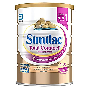 Similac Total Comfort Infant Formula, Imported, Easy-to-Digest Baby Formula Powder, Non-GMO, 820 g (28.9 oz) Can