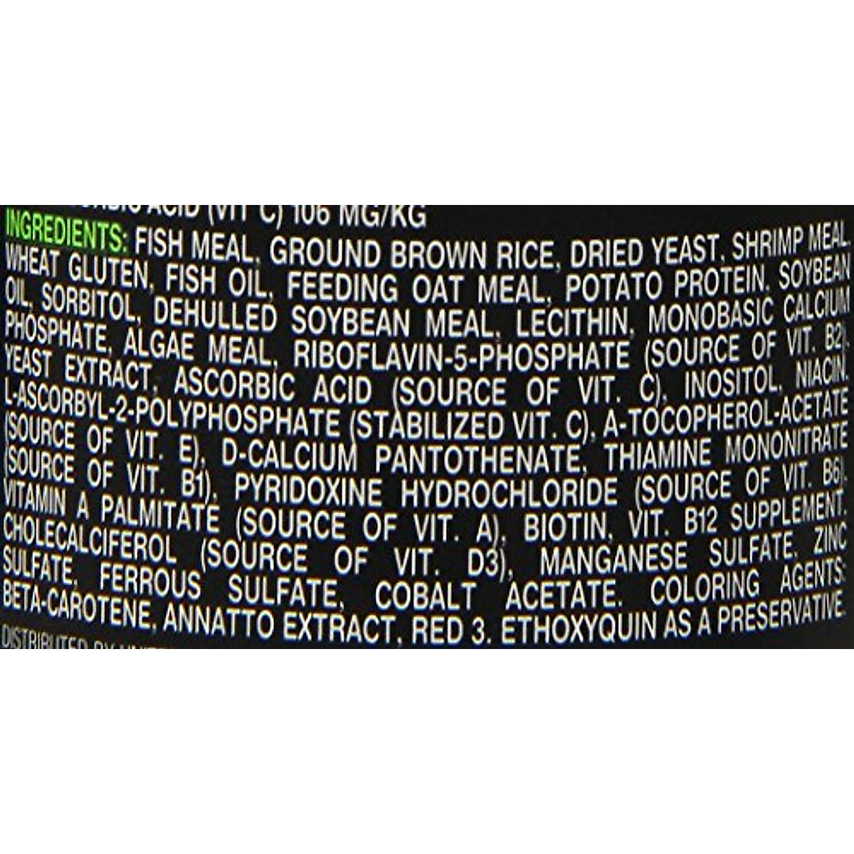 1.59-Ounce, Colorful 4 Flake Blend Food for Fishes