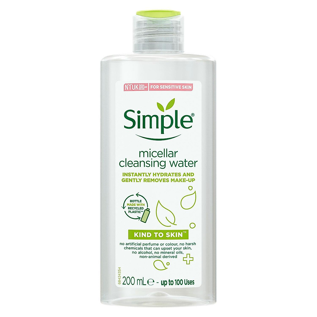 Simple Kind To Skin Purifying Cleansing Lotion 200Ml - Pack of 2