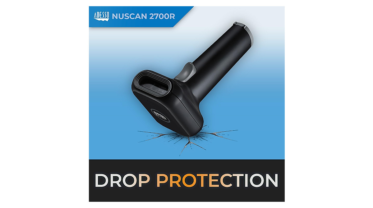 Adesso Nuscan 2700R Wireless Barcode Scanner - Fast & Efficient