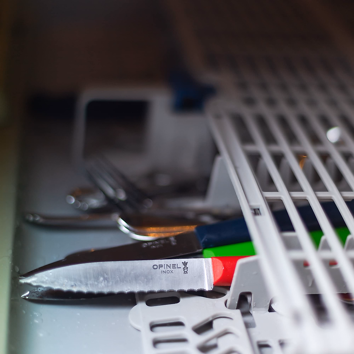Opinel Les Essentials+ Kitchen Prep Bundle - Red