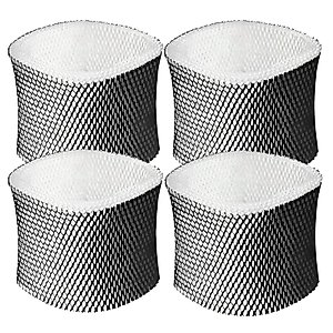 getalong HWF64 Humidifier Filter Compatible for Sunbeam SCM1746, Fits Holmes HWF64, HM1730, HM1745, HM1746, HM1750, HM2200 - Filter B (4 Pack)