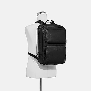COACH Men's Gotham Backpack, Black, Standard