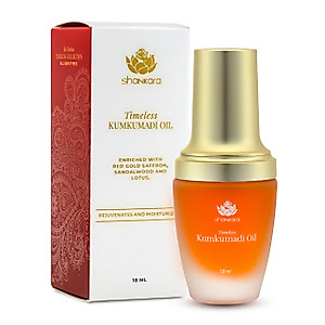 Shankara Kumkumadi Oil with Pure Saffron and Ayurvedic Herbs (Original Aroma 18ml)
