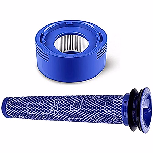 ConPus Filter Set Replacement for Dyson V8+, V8, V7 Absolute Animal Motorhead Vacuum, 1 Pre Filters & 1 HEPA Post Filters, Replaces Part # 965661-01 & 967478-01