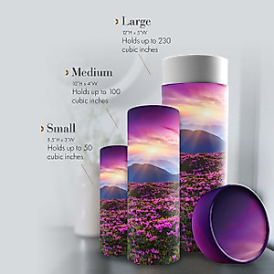 Scattering Urns for Human Ashes Adult - Eco Friendly Biodegradable Urns for Human Ashes - Cremation Urns for Adult Ashes - Scattering Tube - Biodegradable Urns for Human Ashes