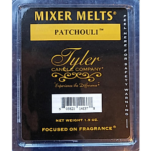 Tyler Patchouli Fragrance Scented Wax Mixer Melts Candles