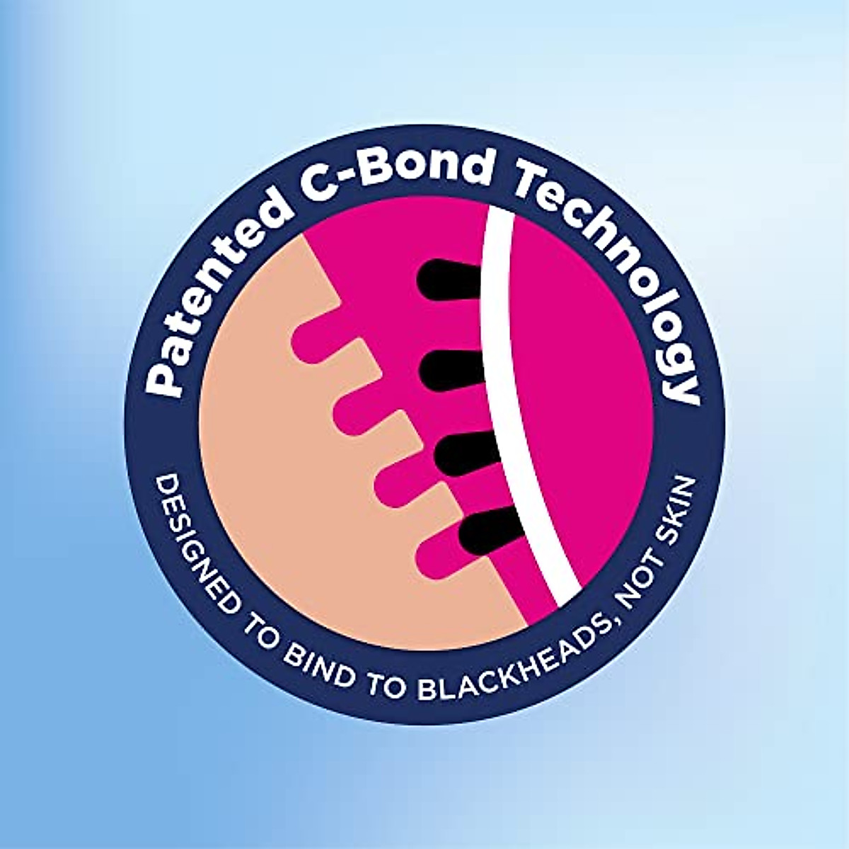 Bioré Original, Deep Cleansing Pore Strips, Nose Strips for Blackhead Removal, with Instant Pore Unclogging, features C-Bond Technology, Oil-Free, Non-Comedogenic Use, 8 Count