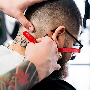 Professional Straight Razor - Minimal Exposure Straight Razor Kit with 10 Gravity Premium Blades, .5mm Exposed (Old Testament)