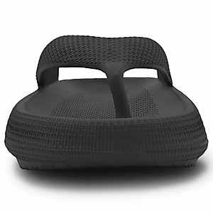 KIJUKI Flip Flops for Women Men Pillow Soft Slides Sandals Cushion Beach Flip Flops EVA Comfy Bath Spa Walking Sandals