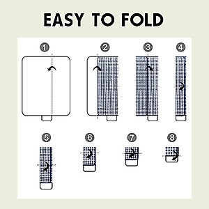 Picnic Blankets Waterproof Foldable, Large Outdoor blanket for Grass, Beach Blanket Waterproof Sandproof, Picnic Mat Washable Lightweight Portable for Camping 60"×80" (Navy Blue, 2 Layers, 1 Pack)