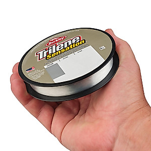 Berkley Trilene® Sensation, Clear, 4lb | 1.8kg Monofilament Fishing Line, Suitable for Freshwater Environments