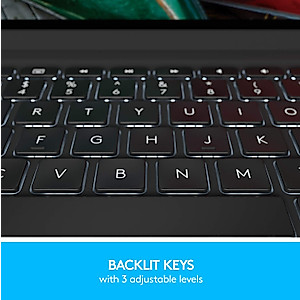 Logitech SLIM FOLIO PRO for iPad Pro 12.9-inch (3rd generation), Black