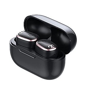 Bluetooth 5.0 Wireless Earbuds with Wireless Charging Case,Stereo Headphones in Ear Built in Mic Headset Premium Sound with Deep Bass for Sports/Working