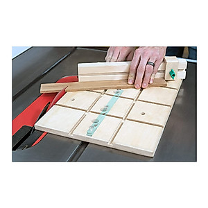 Microjig DV-360ZP750B1 Zeroplay 360-Degree Adjustable Versatile Accurate and Easy to Use Sled Kit compatible with T and U shaped Miter Bars