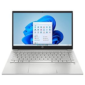 HP 2023 14" FHD IPS Screen Laptop PC AMD 8-Core Ryzen 7 5825U 32GB DDR4 RAM 1TB NVMe SSD AMD Radeon Graphics Webcam HDMI2.1 WiFi AX Backlit Keyboard Fingerprint USB-C w/DP Windows 11 Pro w/ RE USB