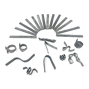 METAL MAGERY Aquarium Plant Weights Anchor Plants in Fish Tank Pack of 25 Lead Strips