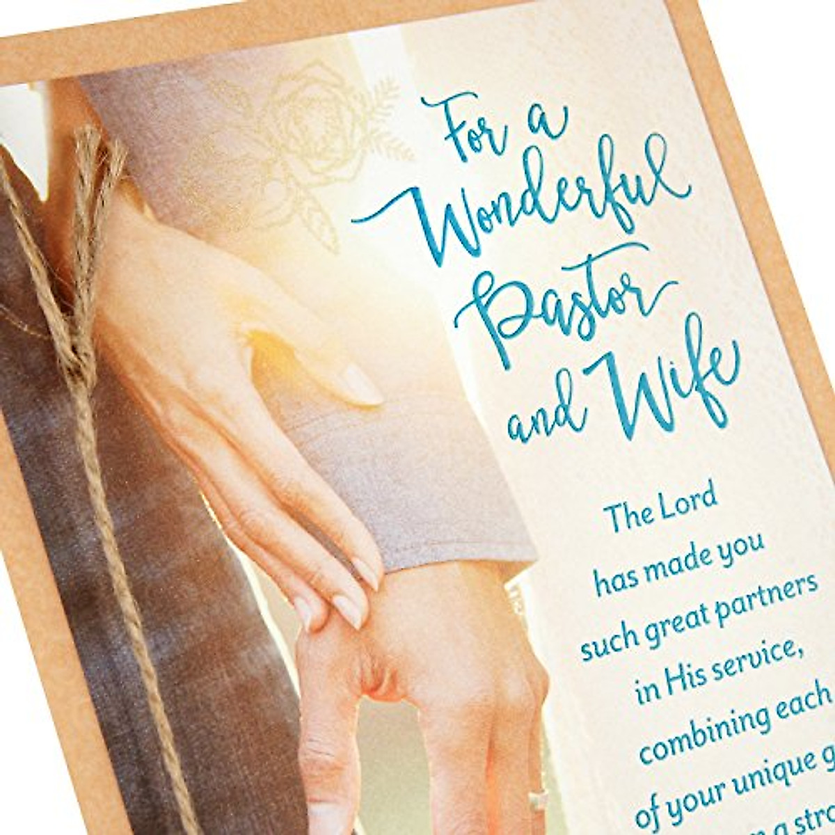 Dayspring Clergy Appreciation Day Card to Pastor and Wife (Wonderful Pastor)