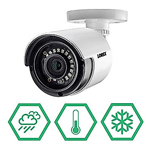 Lorex Fusion Security Camera System w/ 1TB DVR - 8 Channel Wired Home Security System w/ 4 Metal HD Analog Cameras - Smart Motion Detection, Long Range Night Vision, Weatherproof Outdoor Surveillance