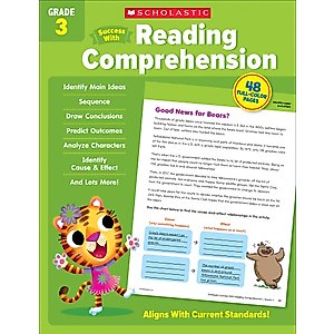 Scholastic Success with Reading Comprehension Grade 3 Workbook