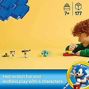 LEGO Sonic The Hedgehog : Sonic’s Campfire Clash, Collectible Gaming Toy for Kids and Video Game Fans, Fun Buildable Playset for Boys and Girls Aged 7 and Up 77001