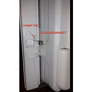 Refrigerator Door Spring For LG MHY62044103 Compatible With LSMX211ST LMX25986SW LMX25986SB 71092 71093 71099 72032 72033 7203 Counter Clockwise Wound Door Repair French Heavy Duty Steel