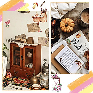 Rub on Transfers for Crafts, 16Sheets Animals and Gilrs Rub on Transfer Stickers Rub on Stickers Transfer Stickers Rub on Transfer Rub on Transfer Paper Transfers for Crafts for Junk Journa